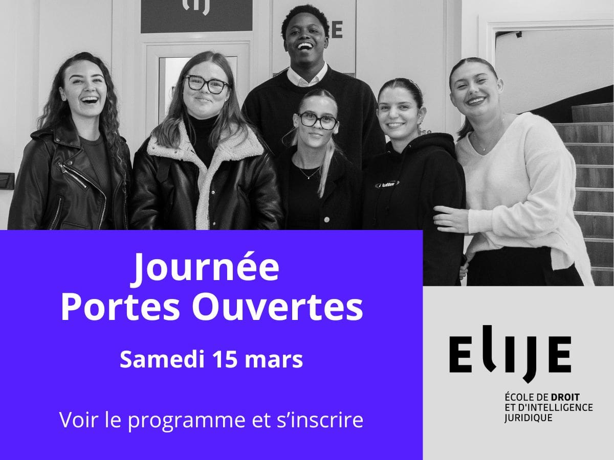 Ecole de droit à Paris et métiers du juridique | ELIJE